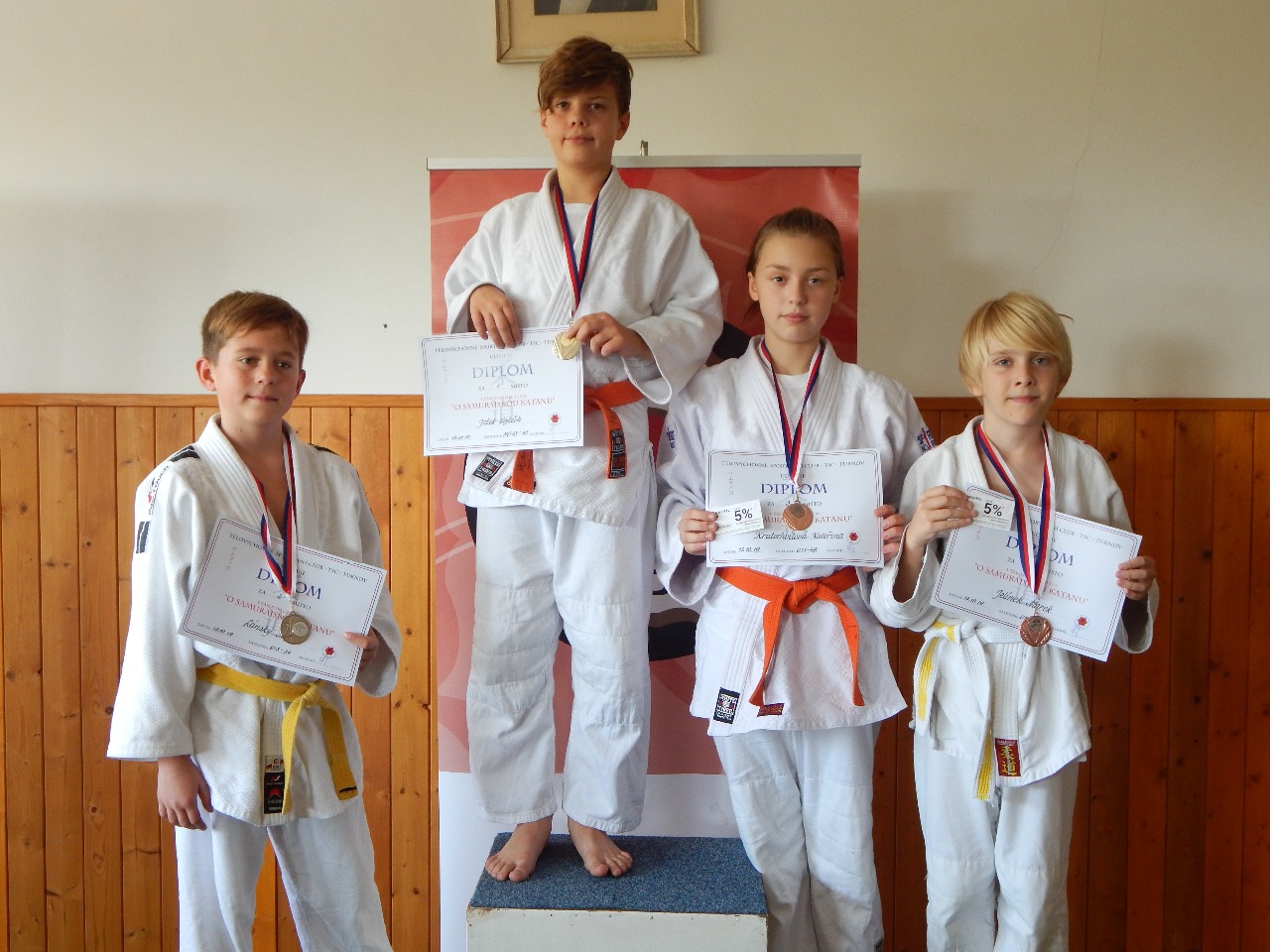Cenné kovy jičínských nadějí ze Samurajské katany :: SKP Judo Jičín, z.s.